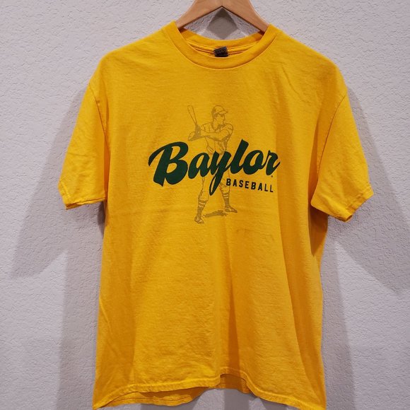 Shirts | Whataburger Baylor Baseball Yellow Shirt | Poshmark